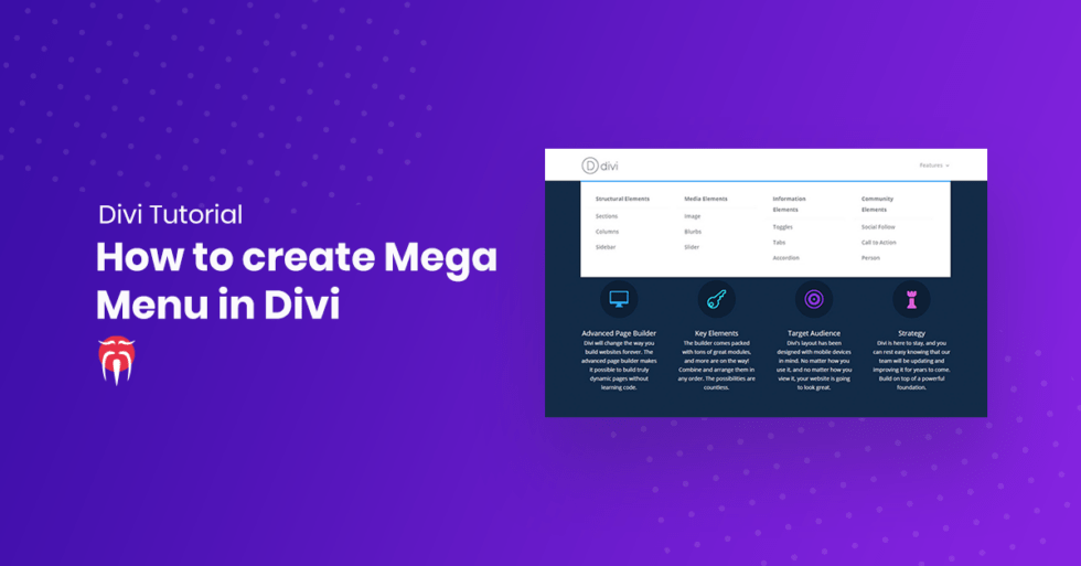 How to use Divis Mega Menu to create awesome custom menus
