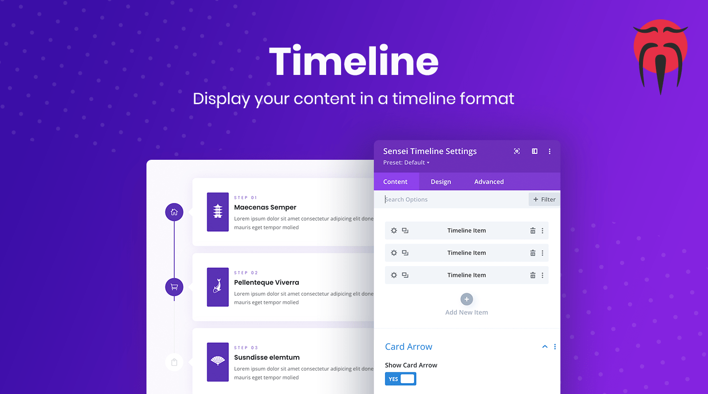 Timeline Demo The Best Modules For Divi