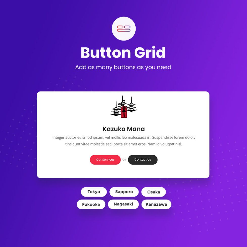 Button Grid - The Best Modules for Divi