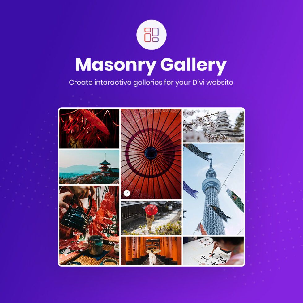 Masonry Gallery - The Best Modules for Divi