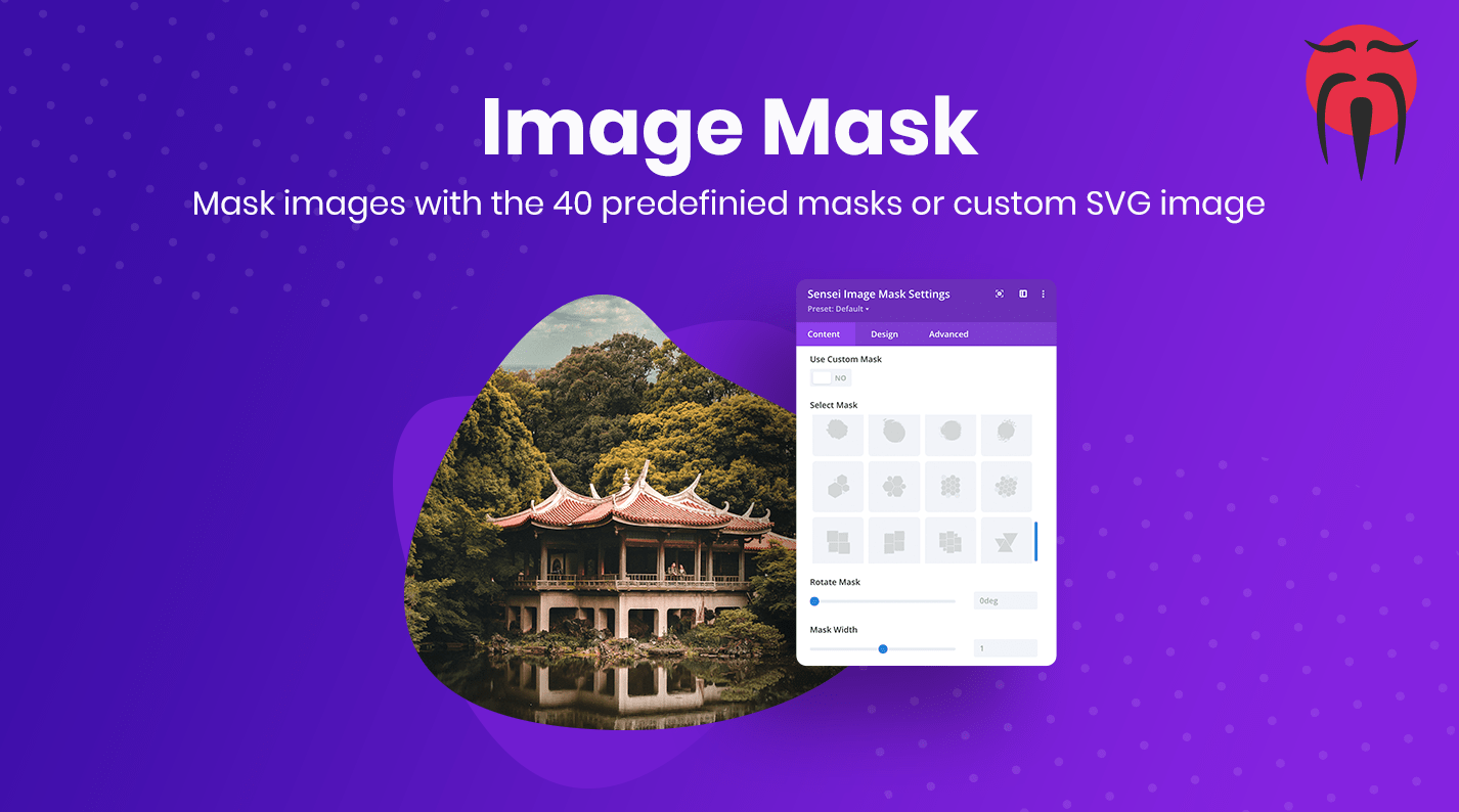Image Mask Demo - The Best Modules for Divi