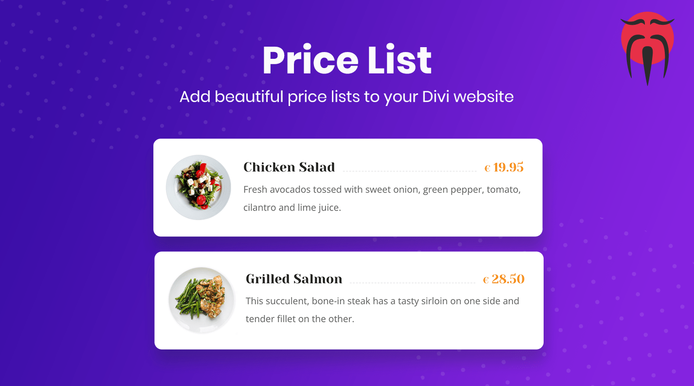 Price List - The Best Modules for Divi