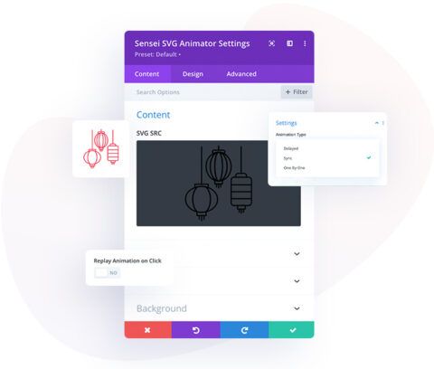 SVG Animator - The Best Modules for Divi